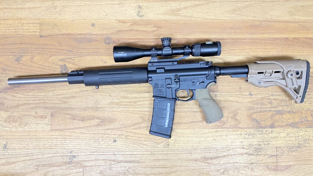 Buy Used LRB Arms M15SA 5.56 NATO 16" HBAR 30 rd Nikon Scope online ...